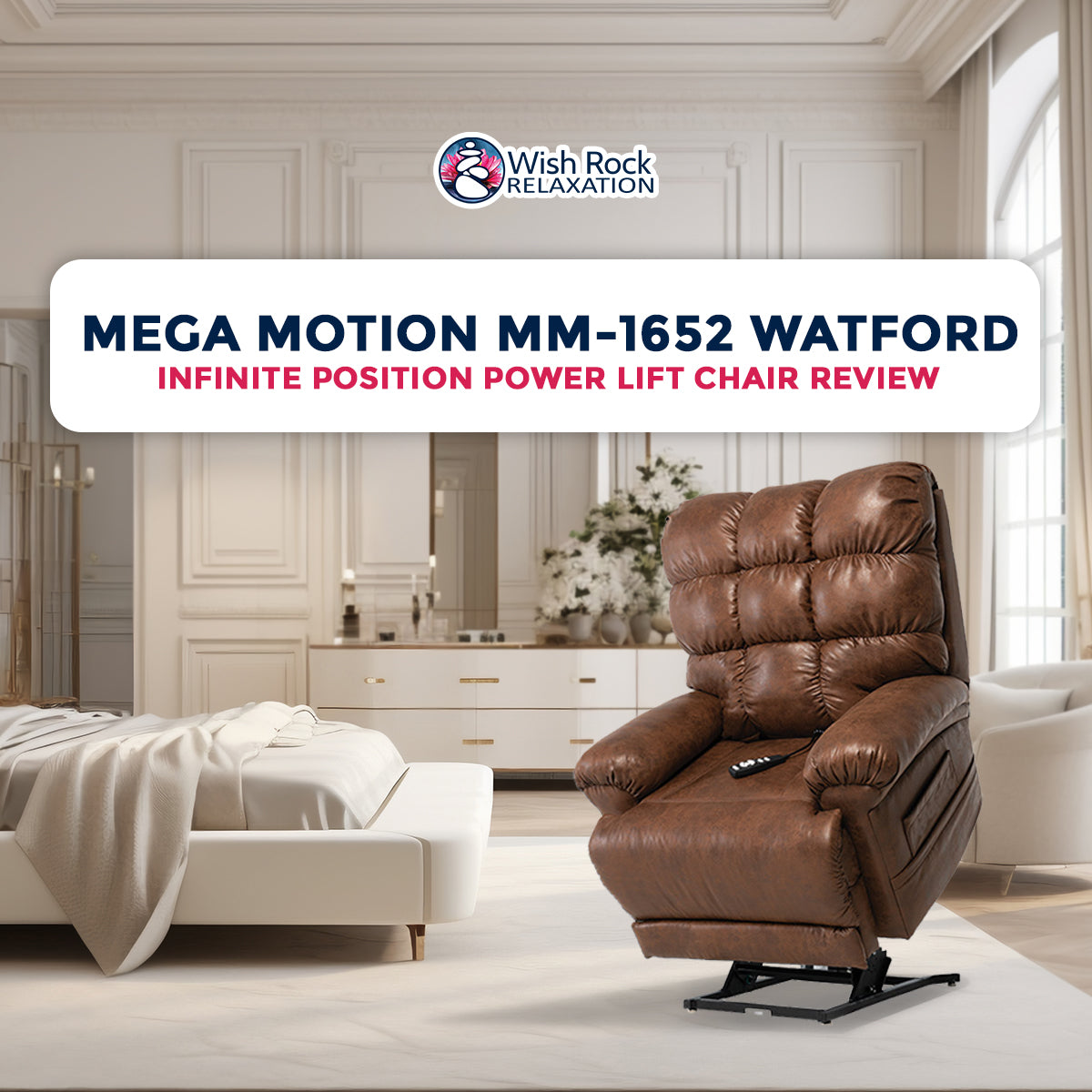 Mega Motion MM-1652 Watford Infinite Position Power Lift Chair Review ...