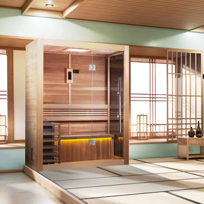 Golden Designs "Hanko Edition" 2-3 Person Indoor Traditional Sauna - C ...