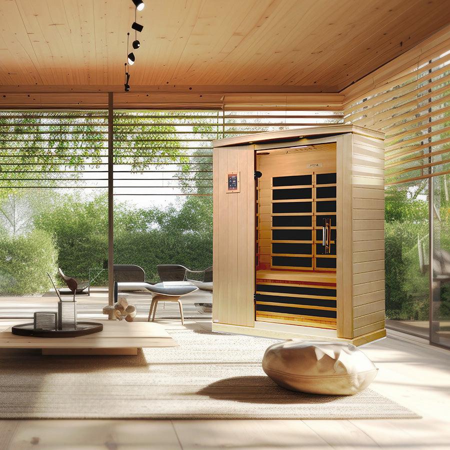 Dynamic Venice Elite 2-Person Ultra Low EMF FAR Infrared Sauna – Wish Rock Relaxation