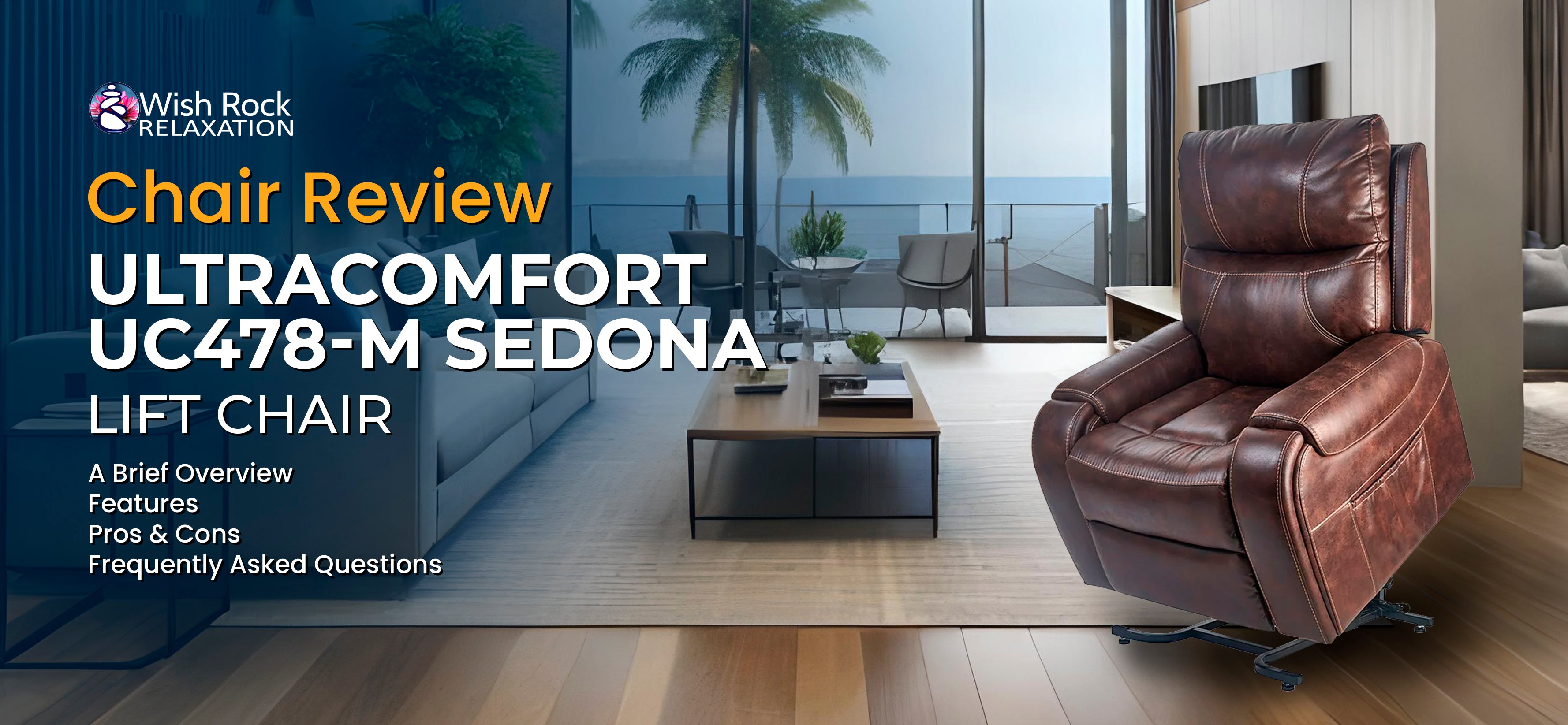 UltraComfort UC478-M Sedona Explorer 4 Zone Power Lift Chair Review ...