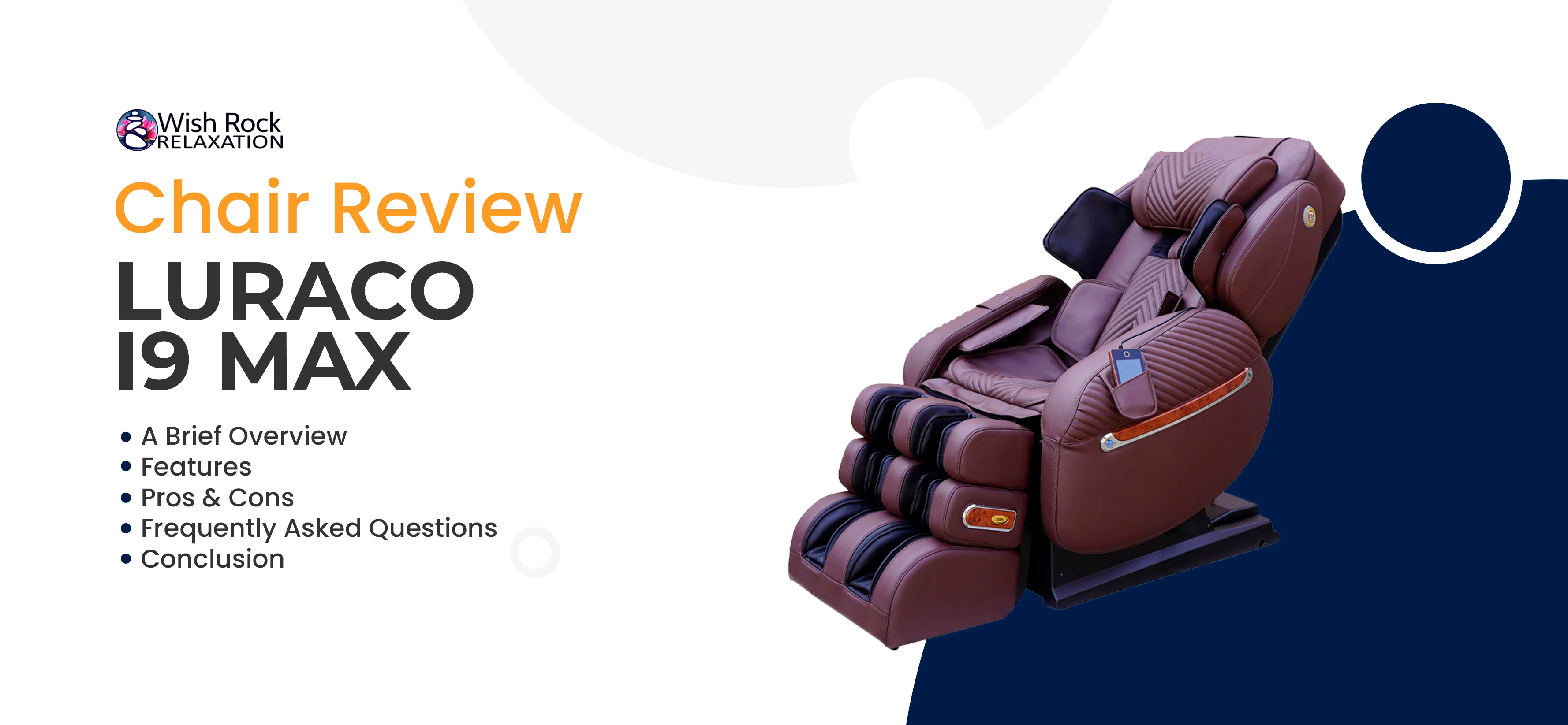 Luraco i9 Max Massage Chair Review – Wish Rock Relaxation