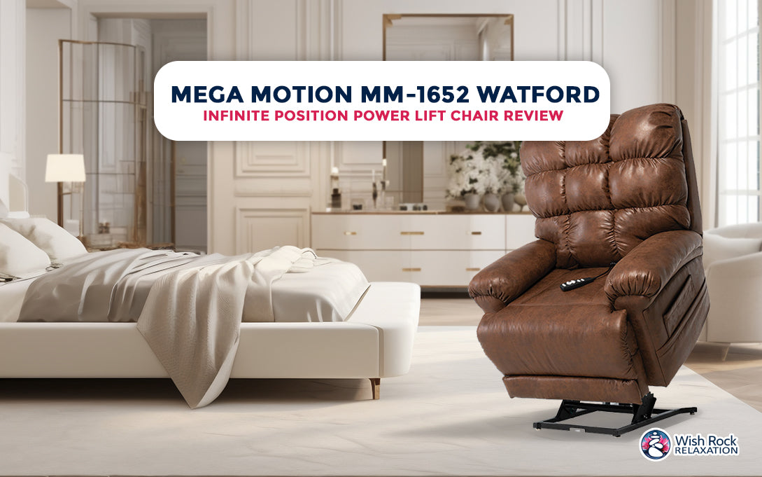 Mega Motion MM-1652 Watford Infinite Position Power Lift Chair Review ...