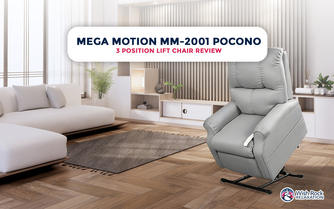 Mega Motion MM-2001 Pocono 3 Position Lift Chair Review – Wish Rock ...